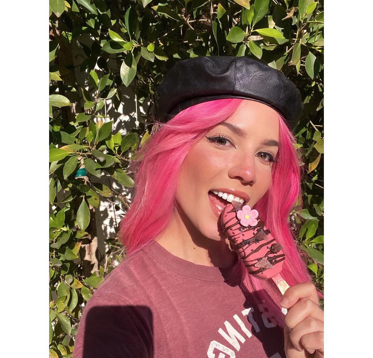 Photo : La chanteuse Halsey. Juillet 2020. - Purepeople