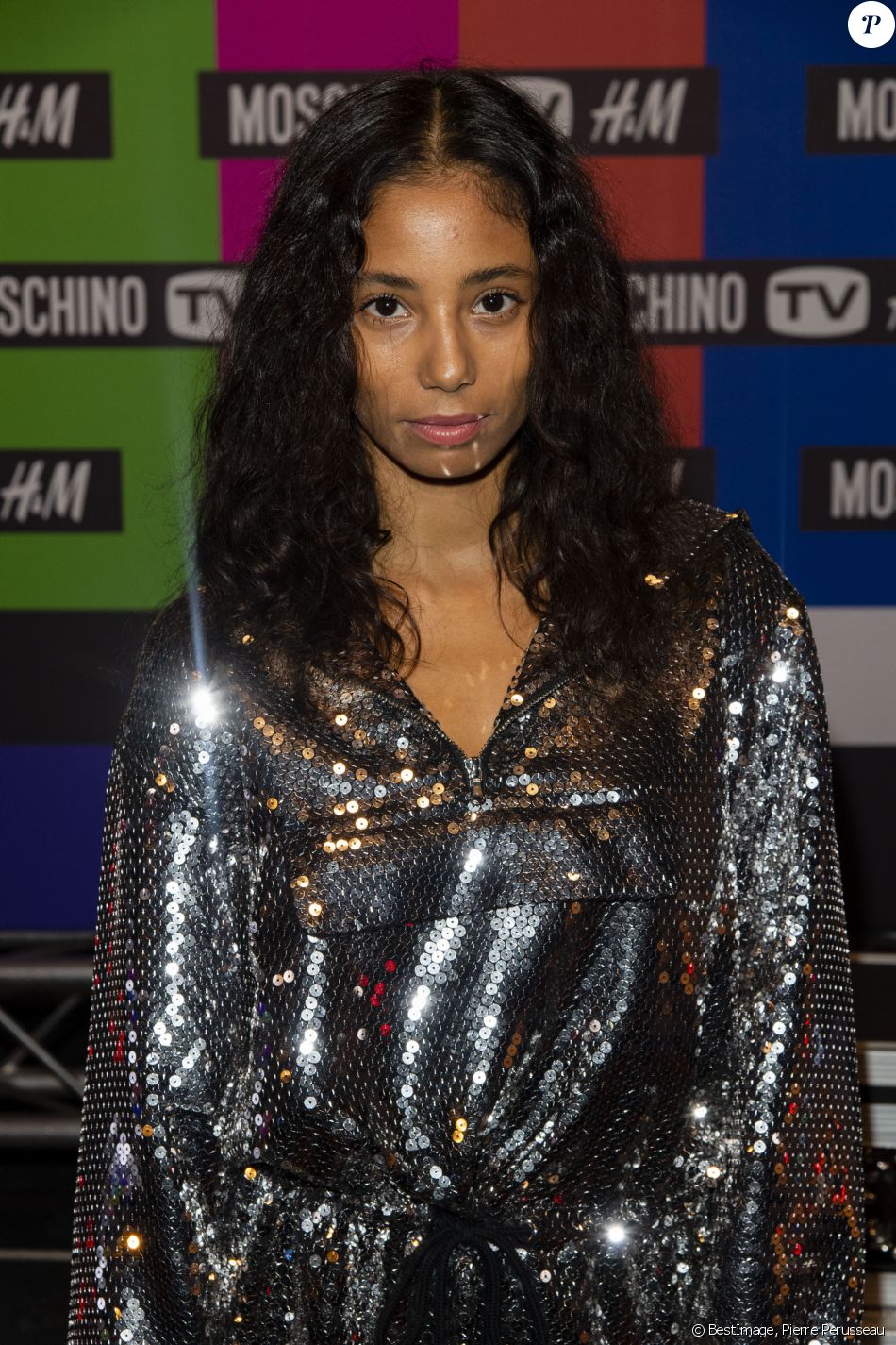 Hajiba Fahmy - Soirée de lancement de la collection H&M x Moschino au ...