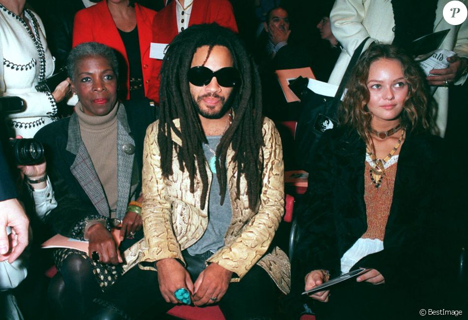 Vanessa Paradis et Lenny Kravitz - Défilé de mode collection prêt-à ...