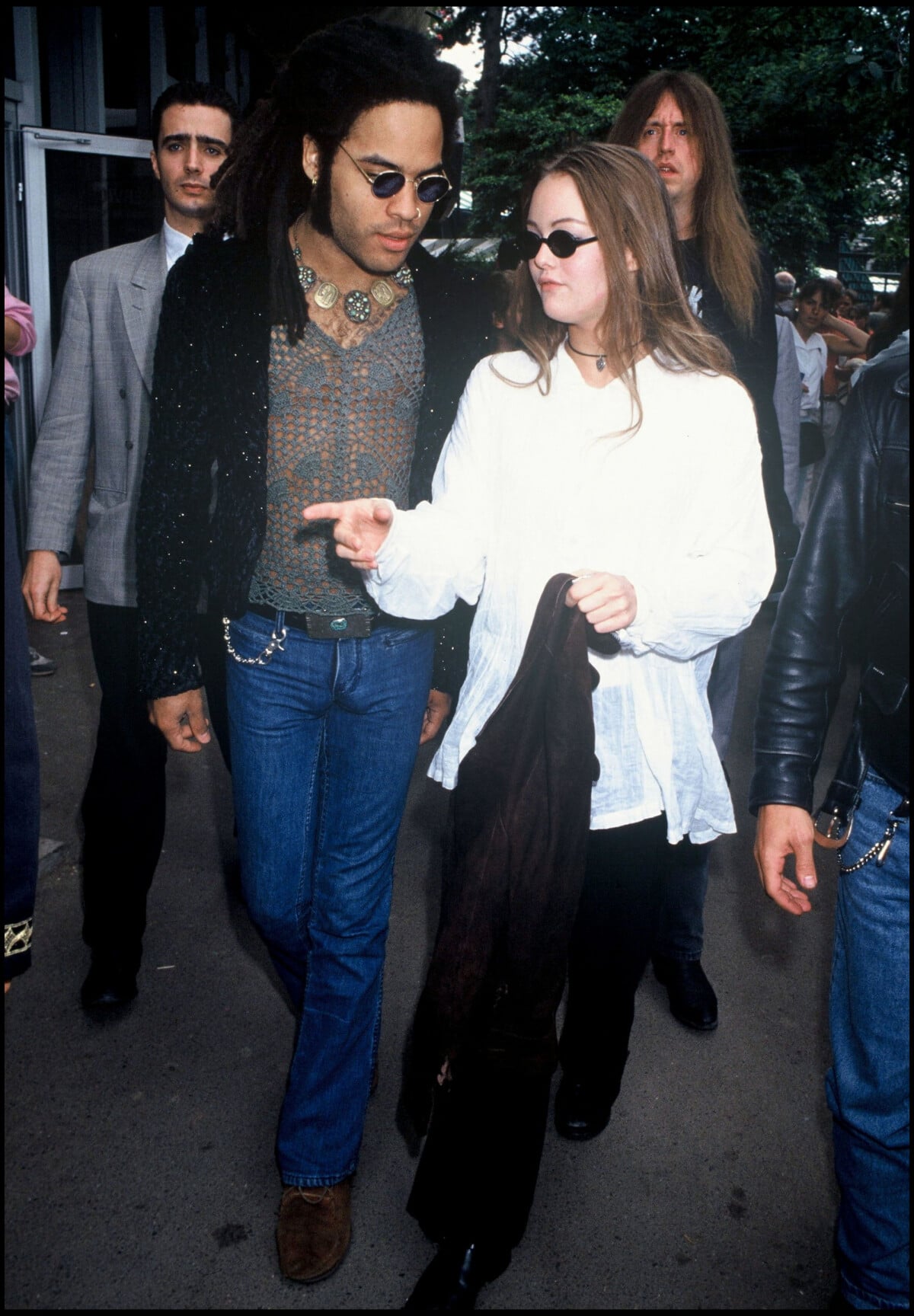 Photo : Archives - Vanessa Paradis et Lenny Kravitz à Roland Garros ...