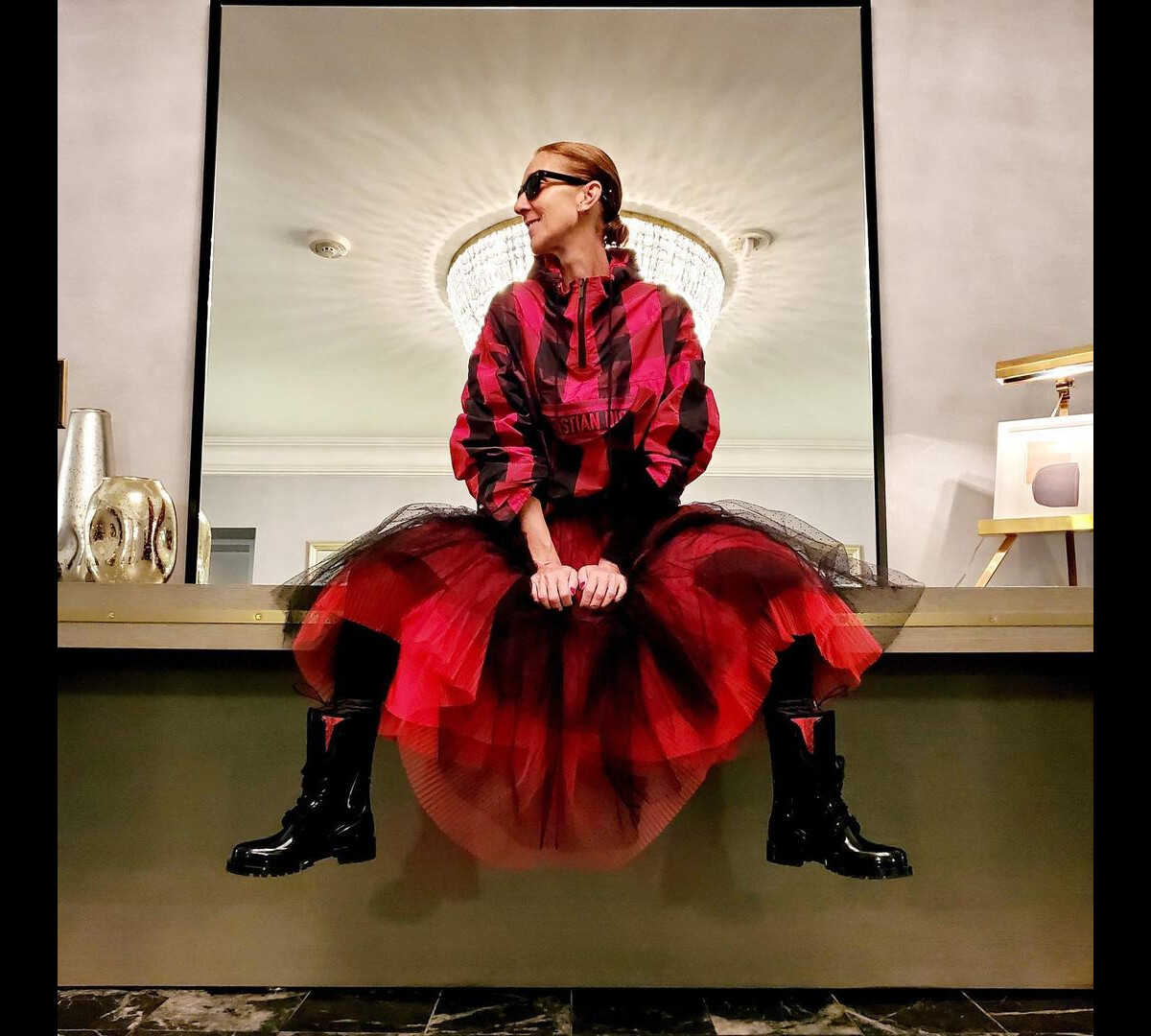 Photo : Céline Dion prend la pose sur Instagram, le 15 janvier 2020 ...