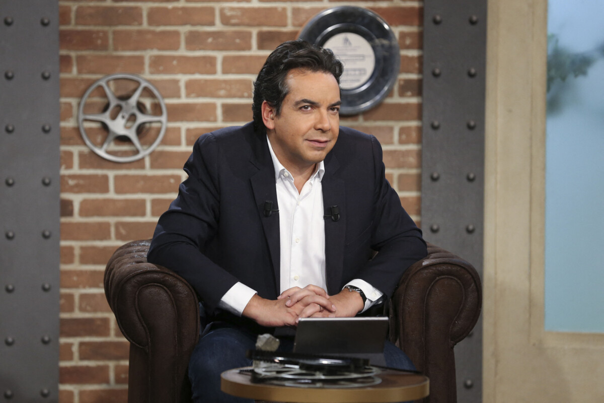 Photo : Patrick Cohen - Enregistrement de l'émission télévisée Rembob ...