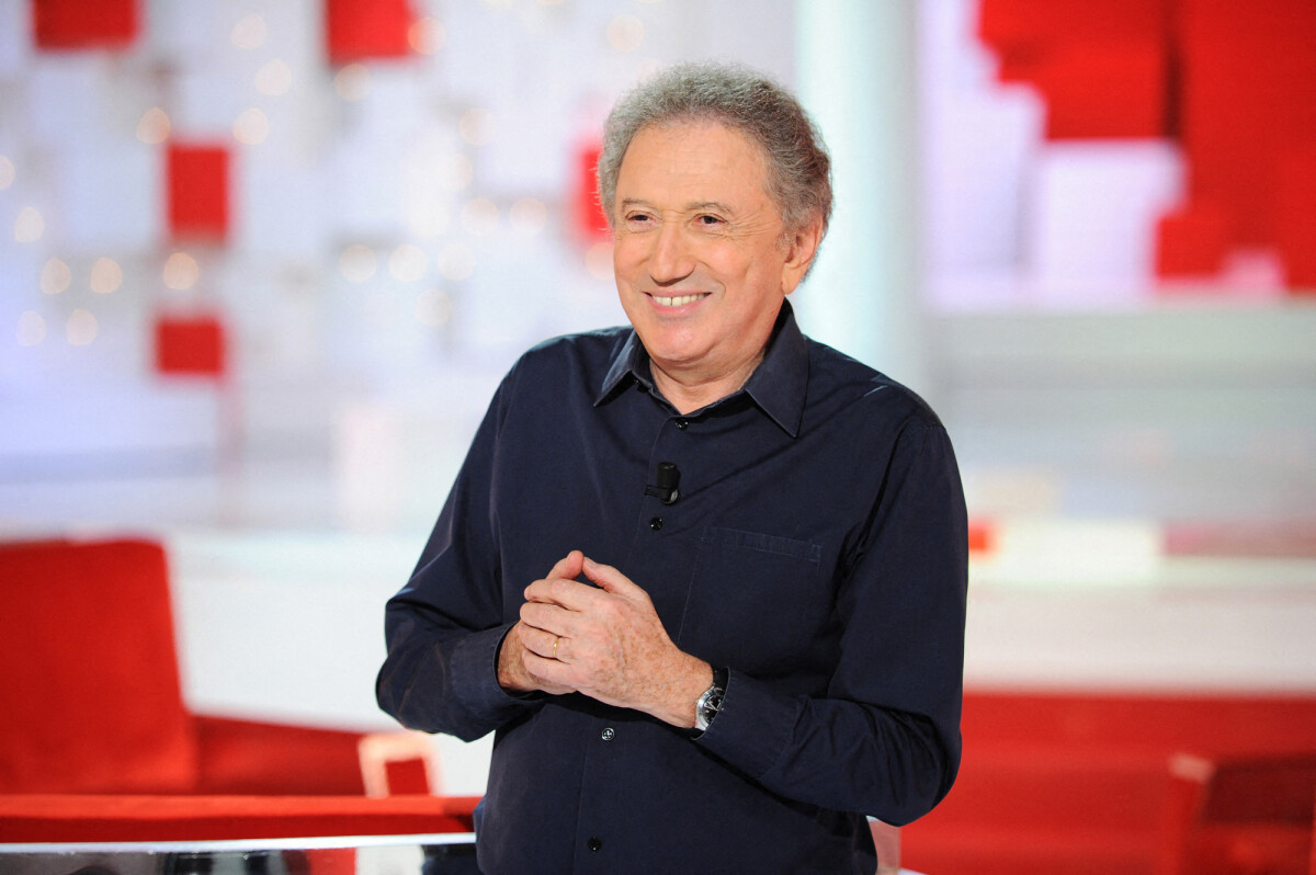 Photo : Michel Drucker - Enregistrement de l'émission "Vivement ...