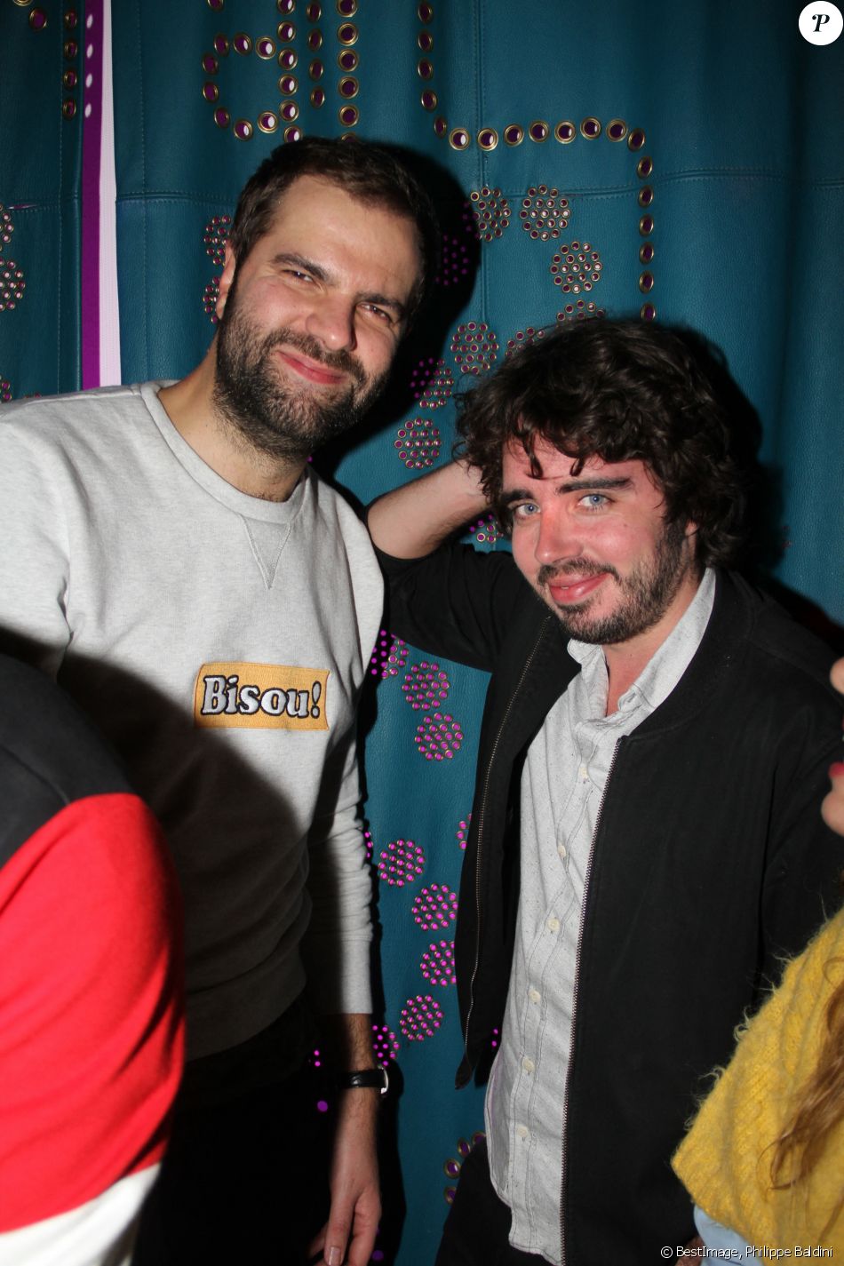 Quentin Margot et Éric Metzger - After-party du prix de Flore 2017 au ...