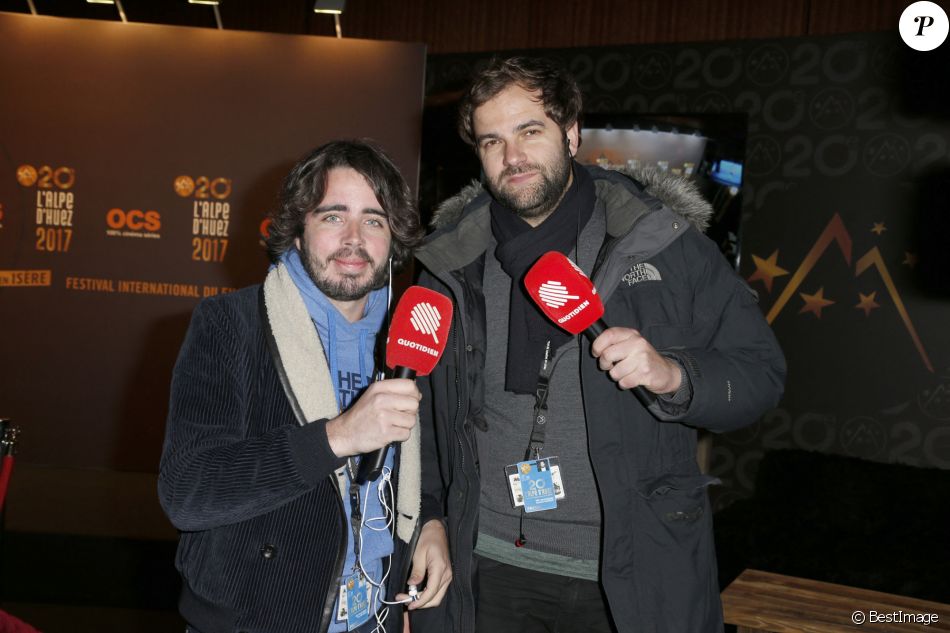 Eric Metzger et Quentin Margot lors de la soirée d'ouverture du 20ème ...