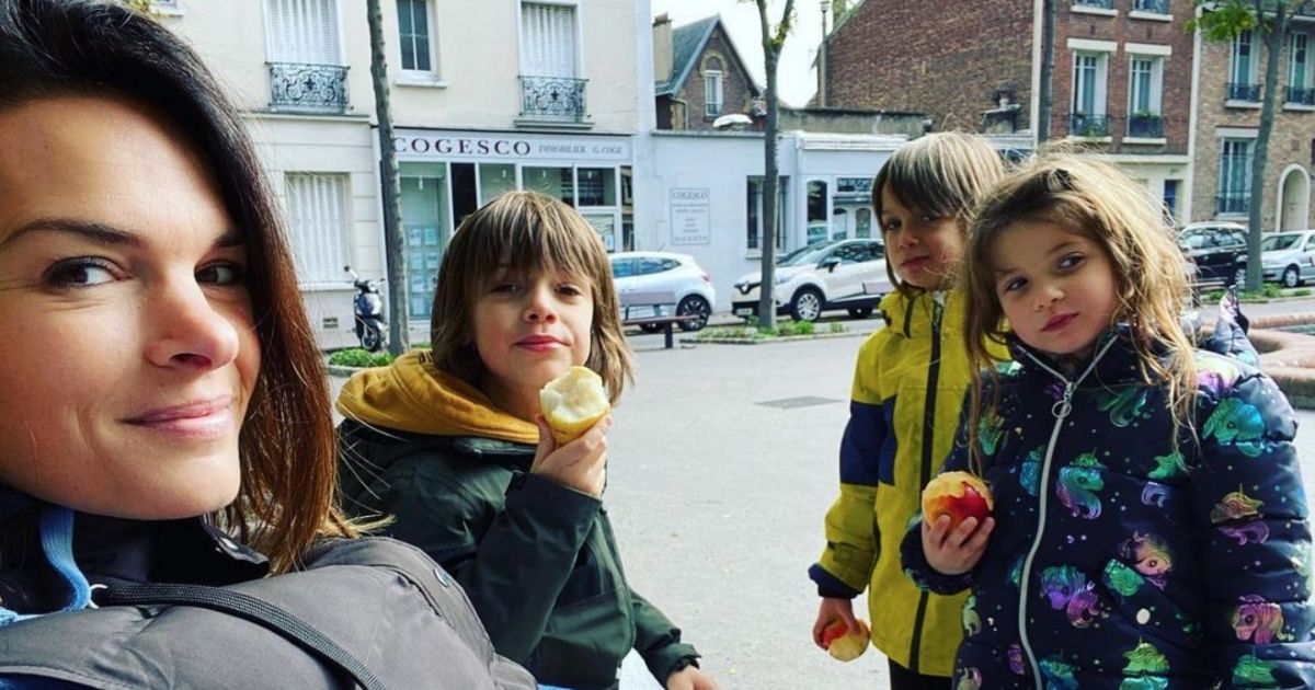 Erika Fleury et ses fils Etienne et Jonah. Instagram. Le 19 octobre ...