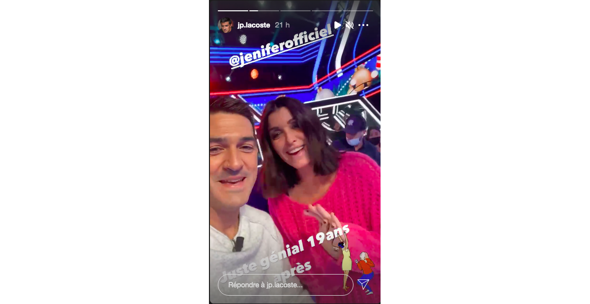 Photo : Jenifer et Jean-Pascal Lacoste se retrouvent dans l'émission ...