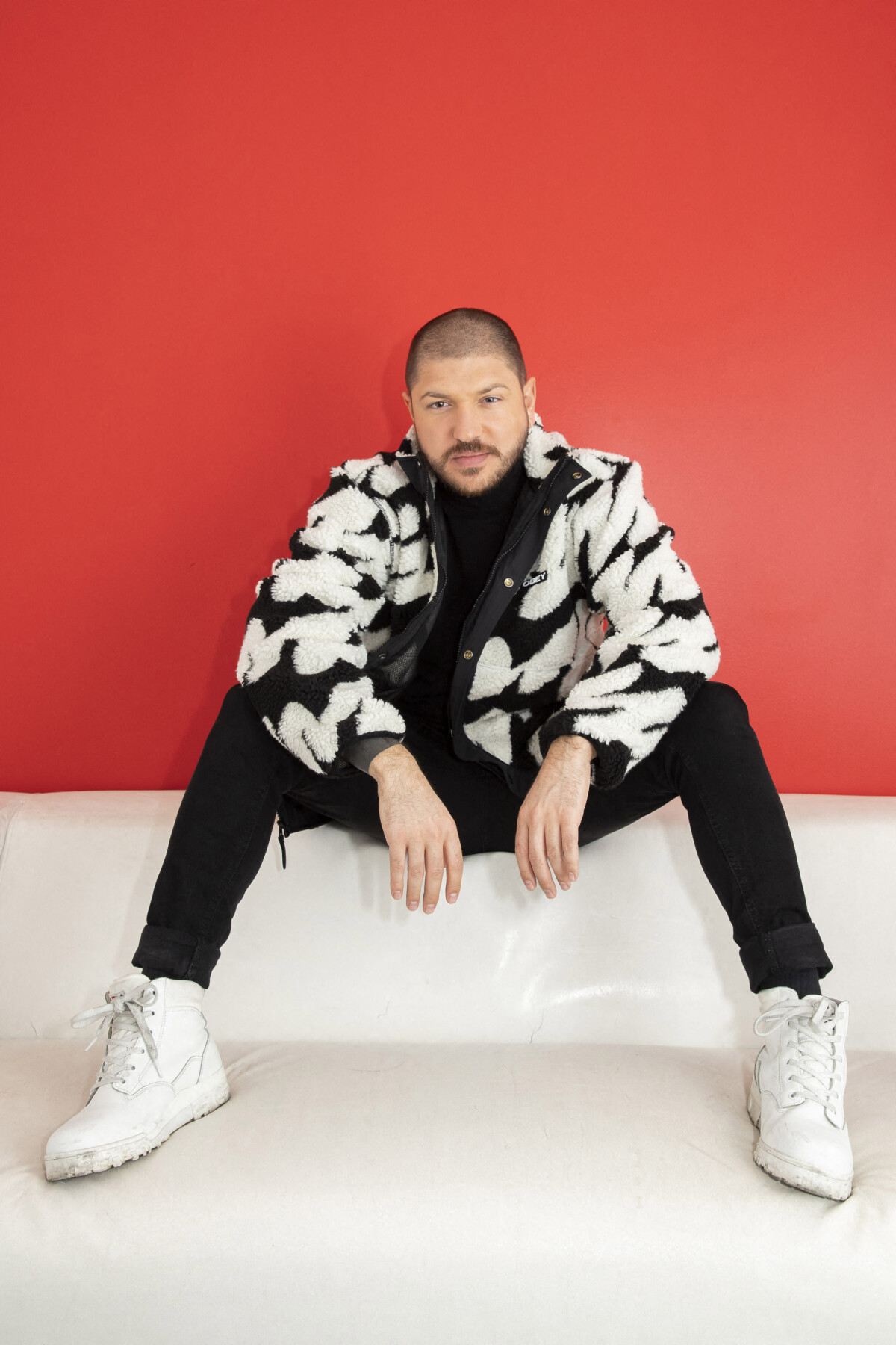 Photo : Exclusif - Quentin Mosimann - Backstage de l'enregistrement de ...
