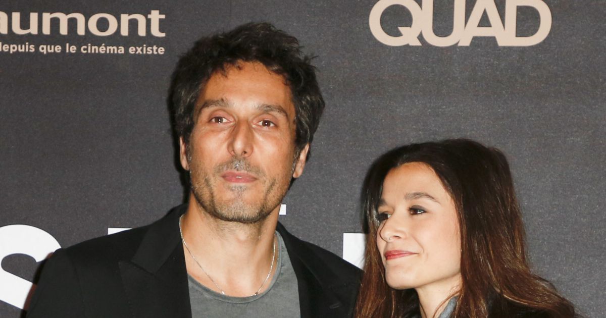 Vincent Elbaz et sa compagne Fanny Conquy - Avant-première du film Le ...