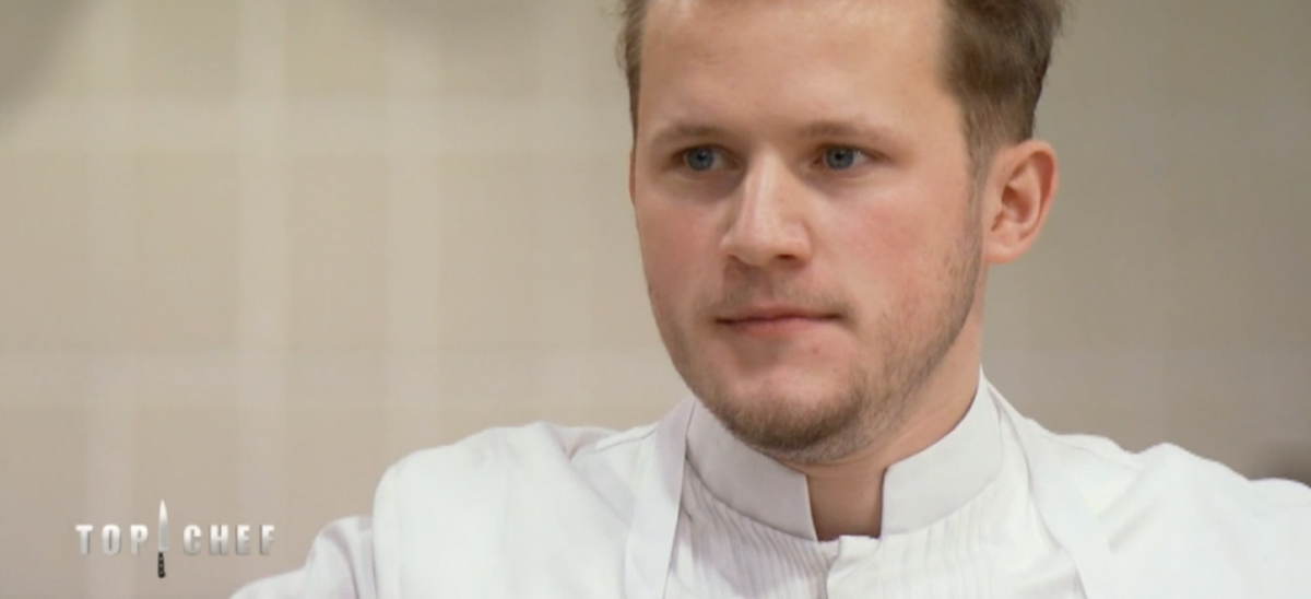 Photo : Mathieu, candidat de "Top Chef 2021", sur M6. - Purepeople