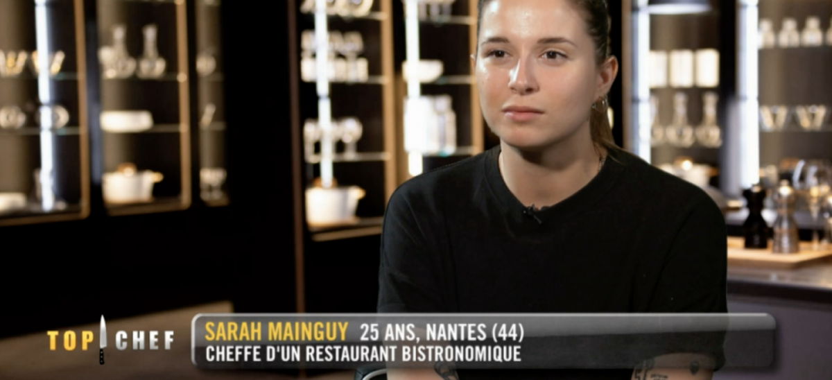Photo : Sarah, candidate de "Top Chef 2021", sur M6. - Purepeople