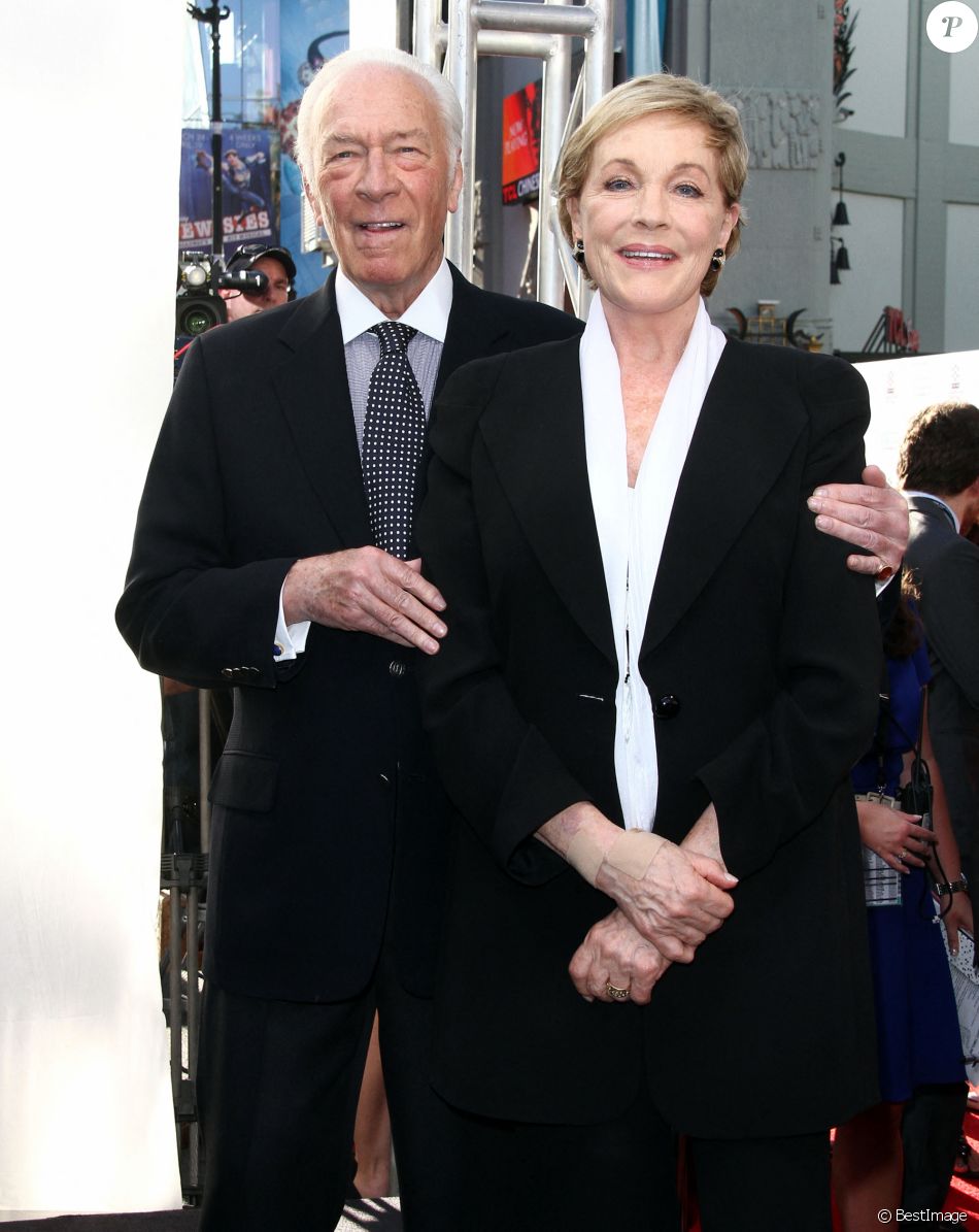 Christopher Plummer, Julie Andrews au 50ème gala de The Sound Of Music ...