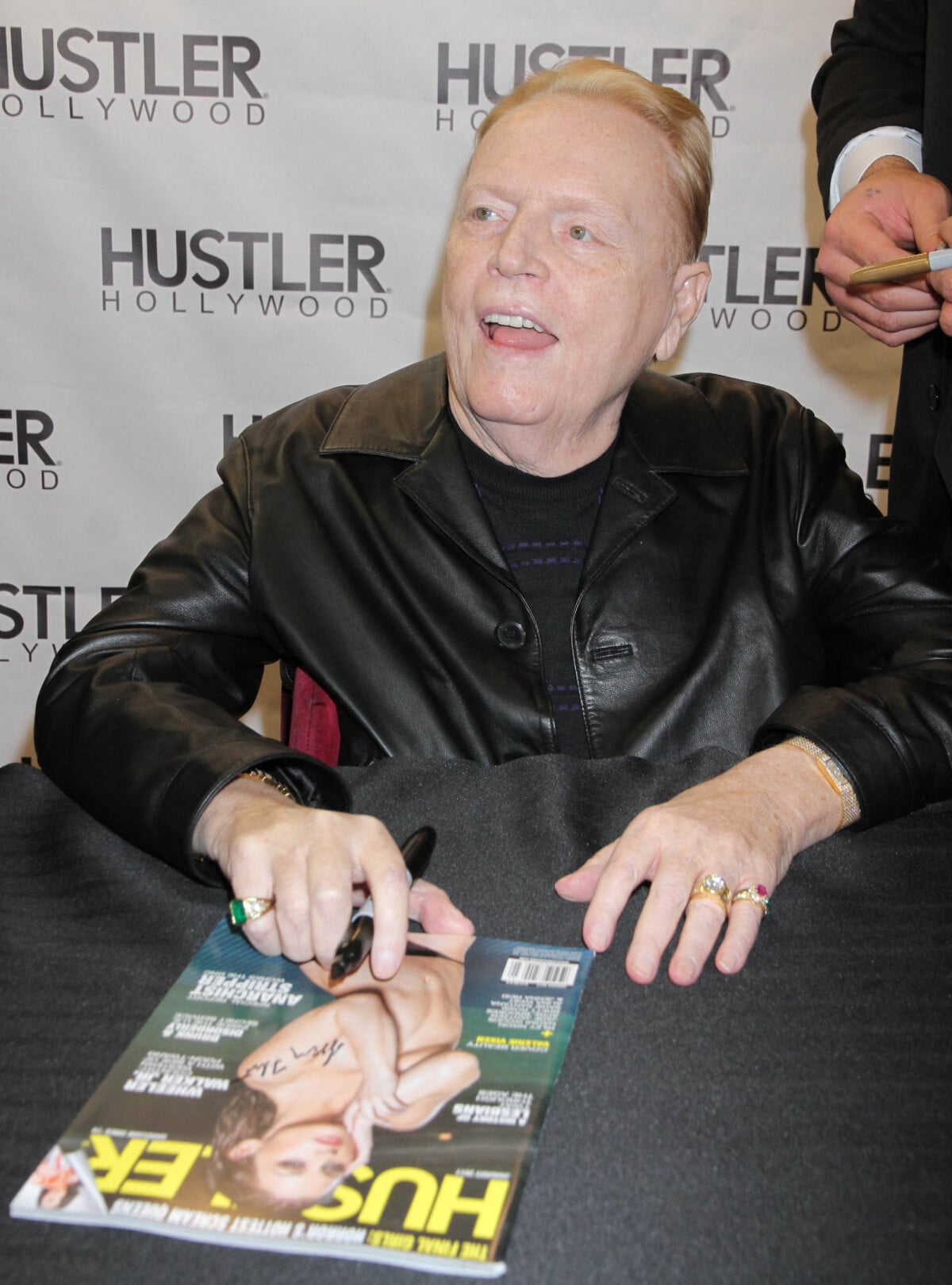 Photo : Larry Flynt à Las Vegas en décembre 2016. - Purepeople