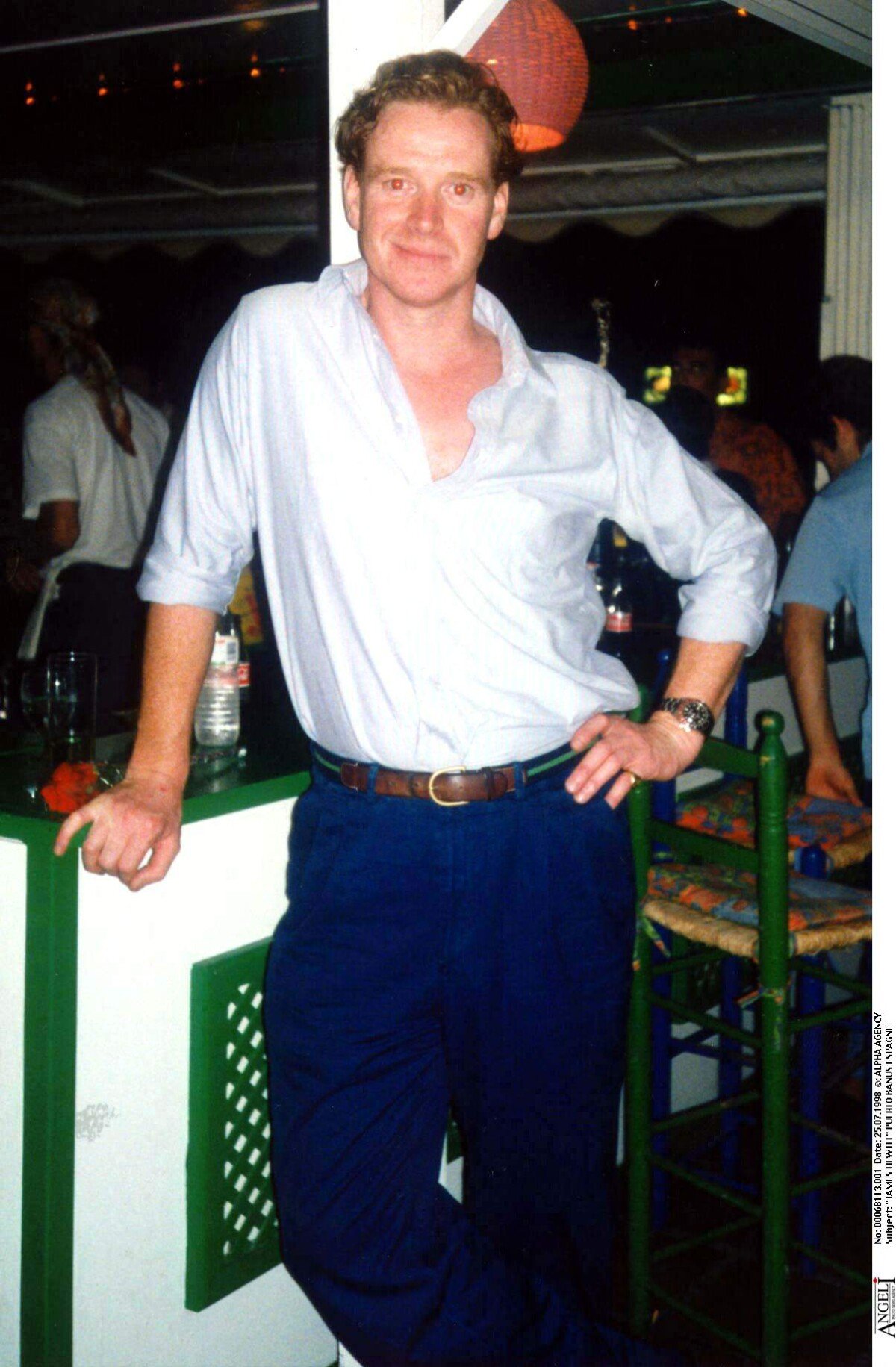 Photo : James Hewitt en 1998. - Purepeople