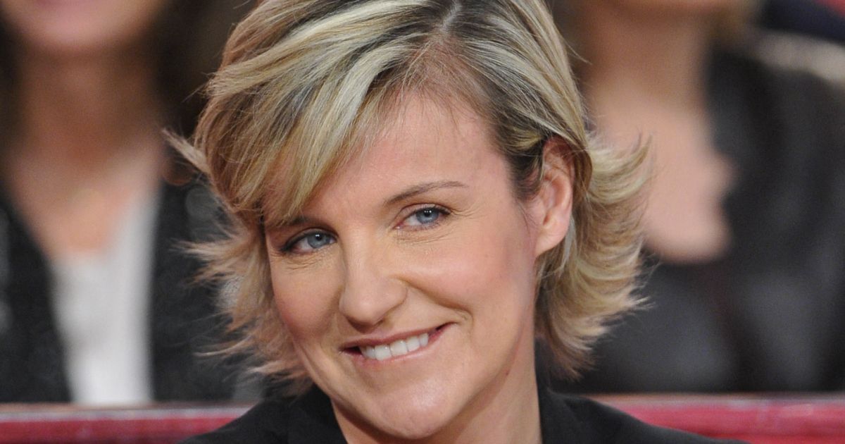 Celine Geraud - Enregistrement de l'emission Vivement Dimanche a Paris ...