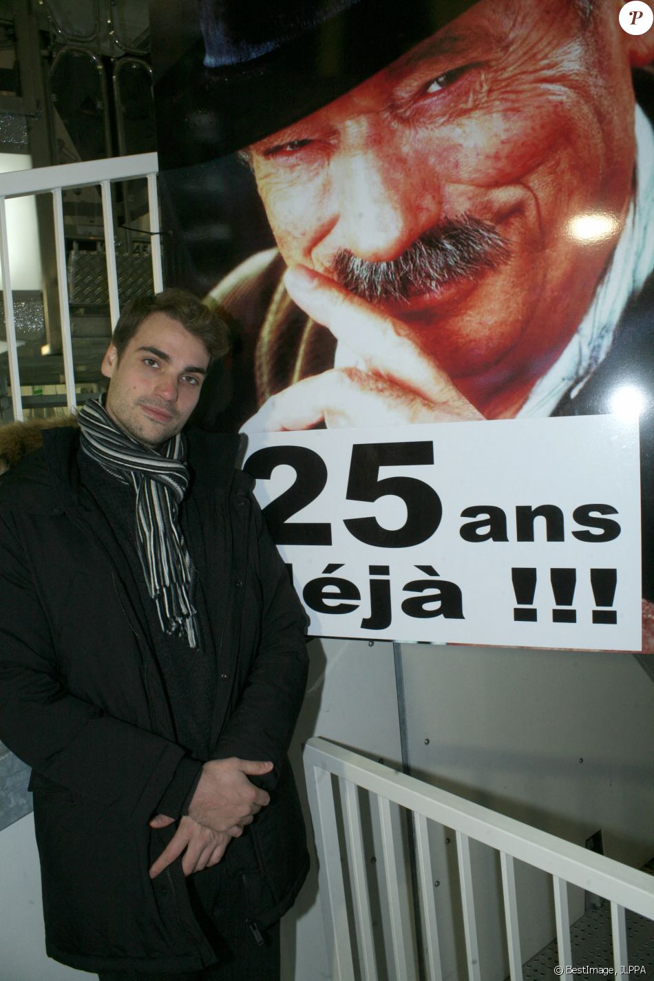 Valentin Livi (fils d'Yves Montand) lors de l'hommage à Yves Montand ...