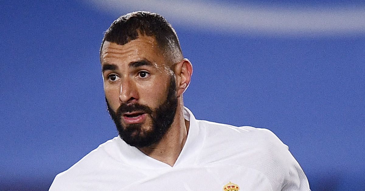 Karim Benzema - Match de football de la Ligue des Champions à Madrid le ...