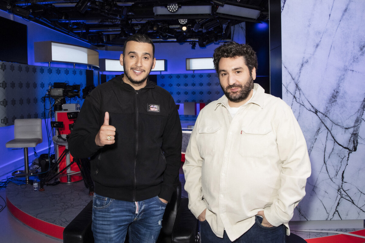 Photo : Exclusif - Soso Maness (Sofiane Hakim) et Mouloud Achour - Enregistrement de l'émission ...