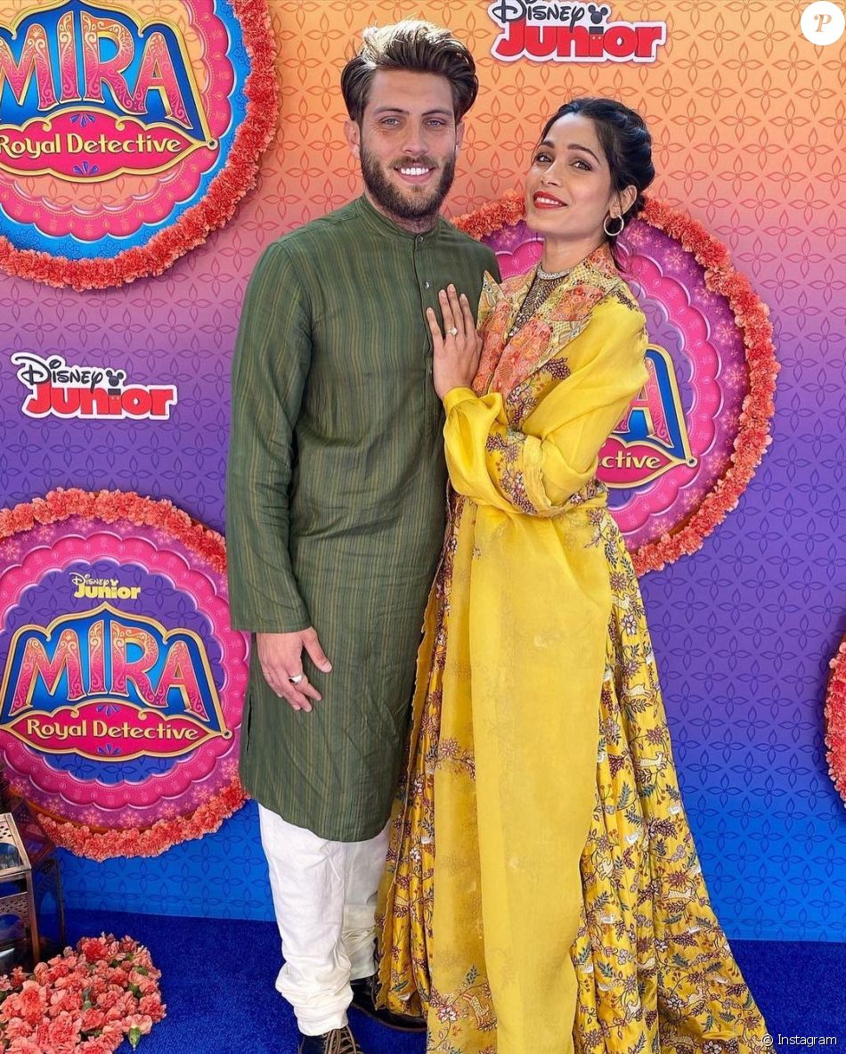 Cory Tran et Freida Pinto à la projection du film Mira. Mars 2020 ...