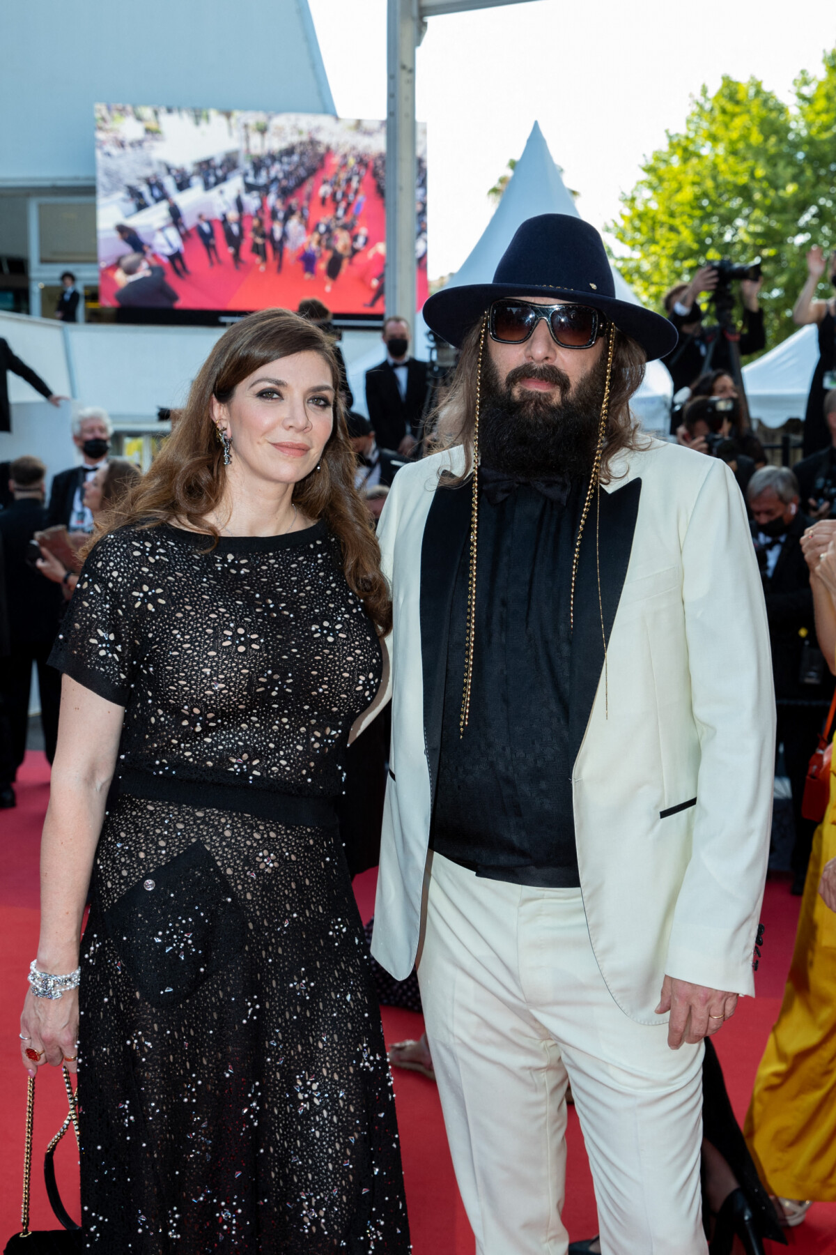 Photo : Sébastien Tellier et sa femme Amandine Martinon - Montée des ...