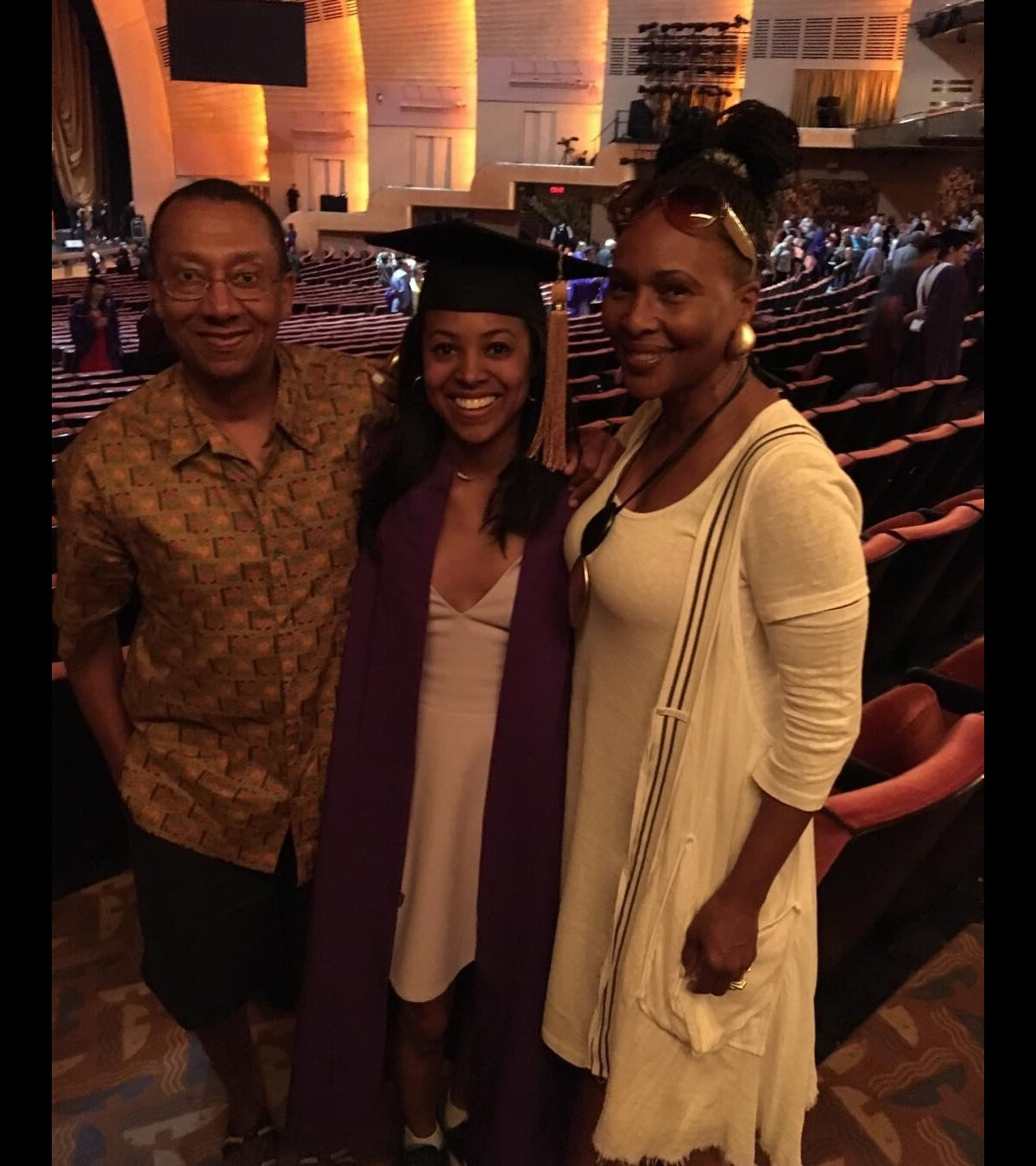 Photo : Suzzanne Douglas, son mari Roy Jonathan Cobb et leur fille ...