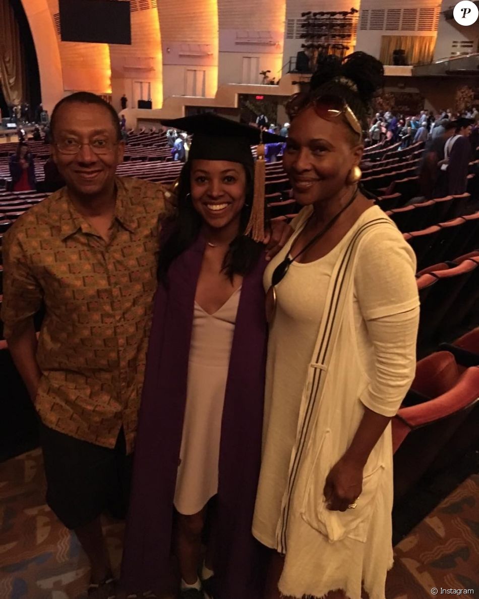 Suzzanne Douglas, son mari Roy Jonathan Cobb et leur fille Jordan ...