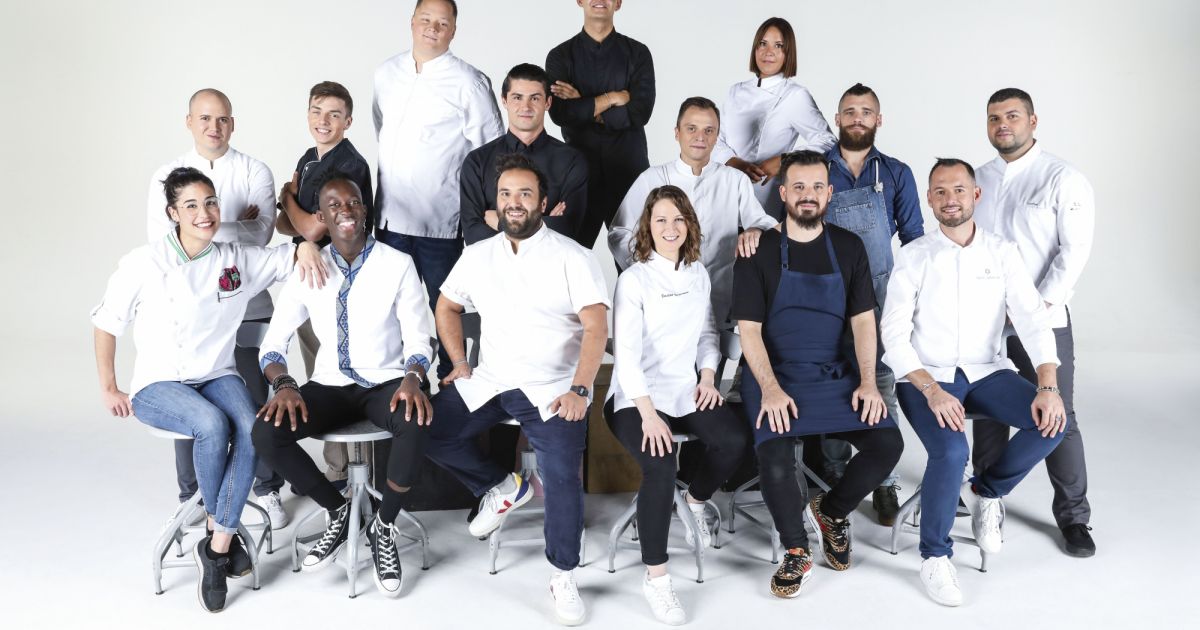 Les candidats de Top Chef l'année dernière, photo officielle. - Purepeople