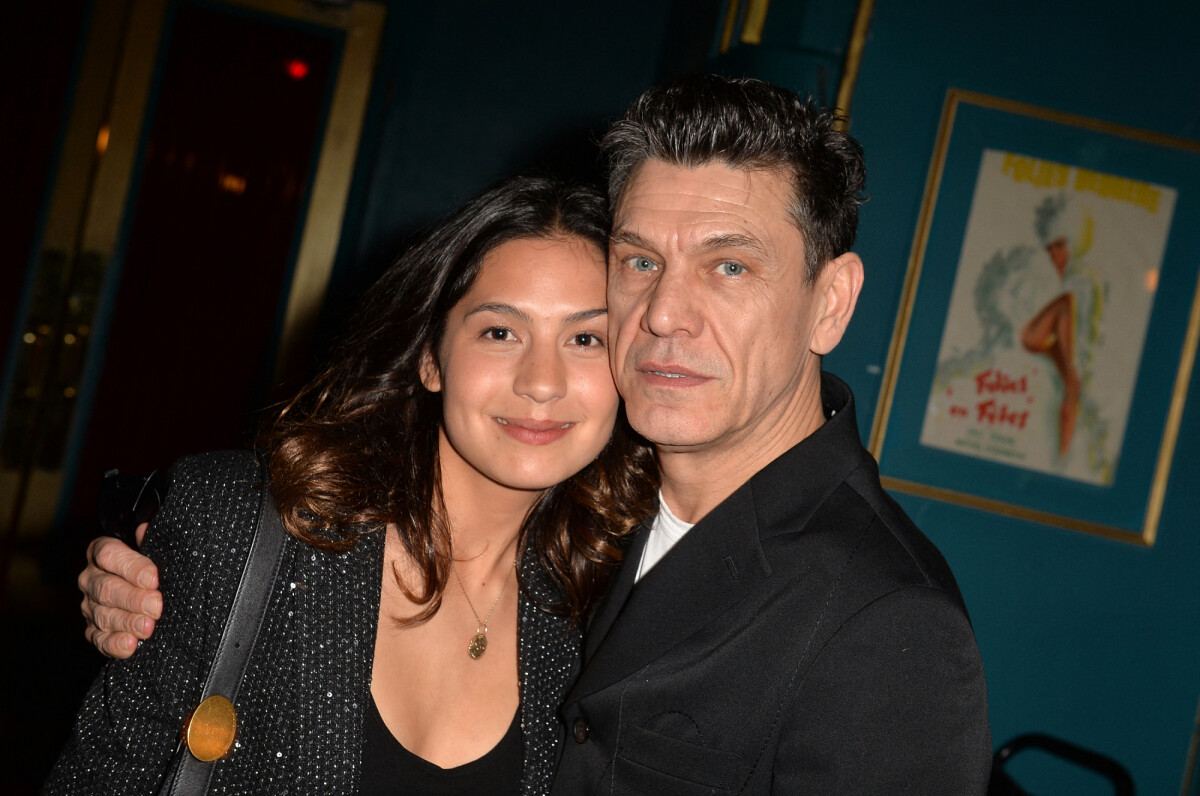 Photo : Marc Lavoine et sa femme Line Papin à la générale de presse du ...