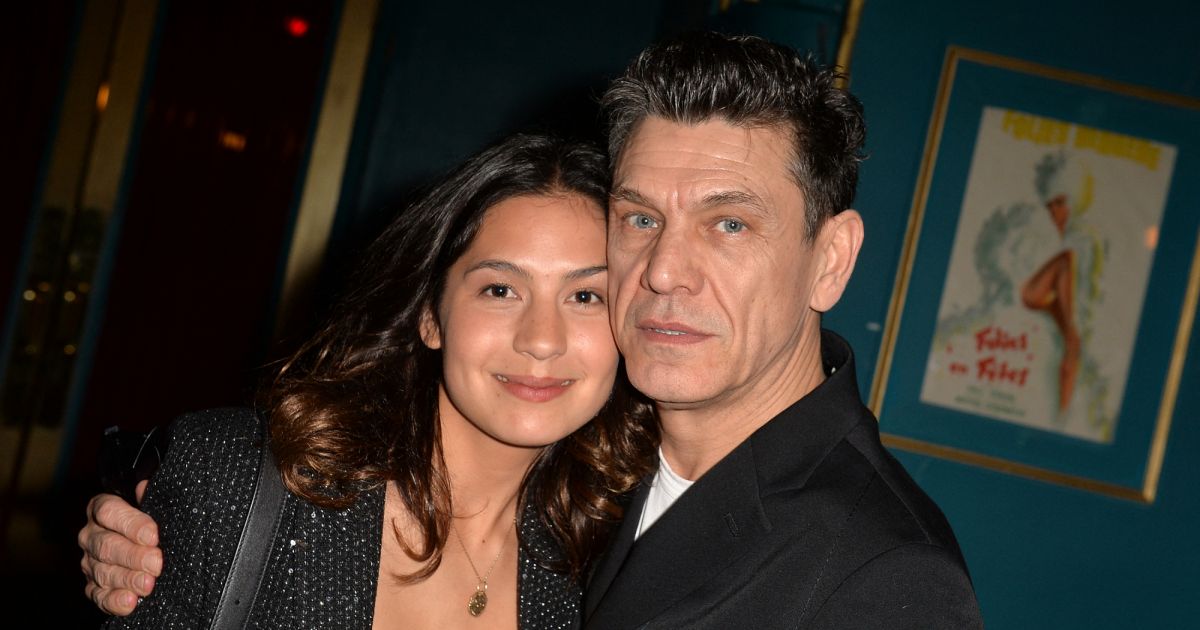 Marc Lavoine et sa femme Line Papin à la générale de presse du ...
