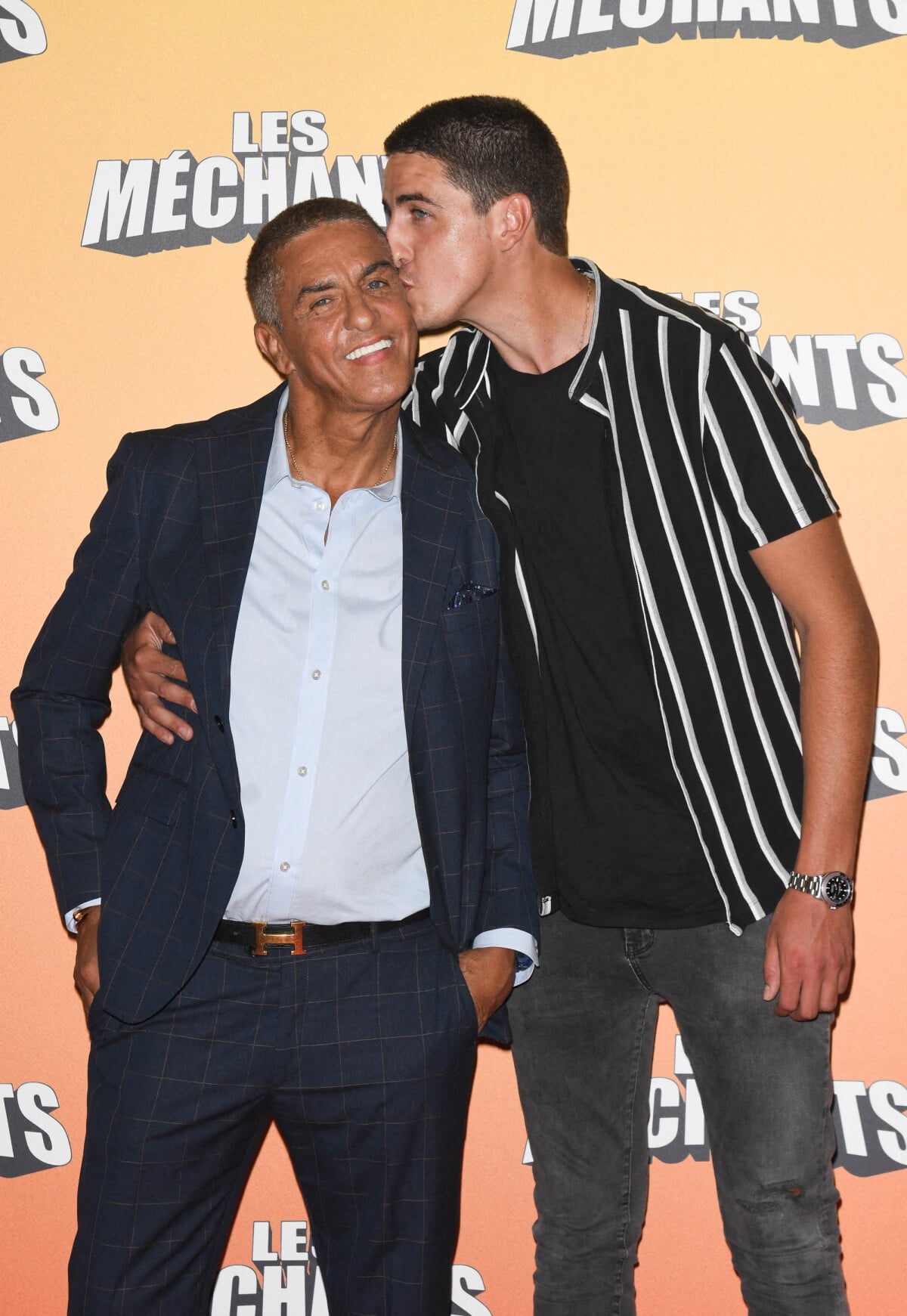 Photo : Samy Naceri et son fils Julian Naceri - Avant-première du film "Les Méchants" au Grand ...
