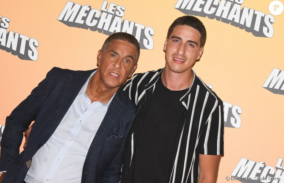 Samy Naceri et son fils Julian Naceri - Avant-première du film Les ...