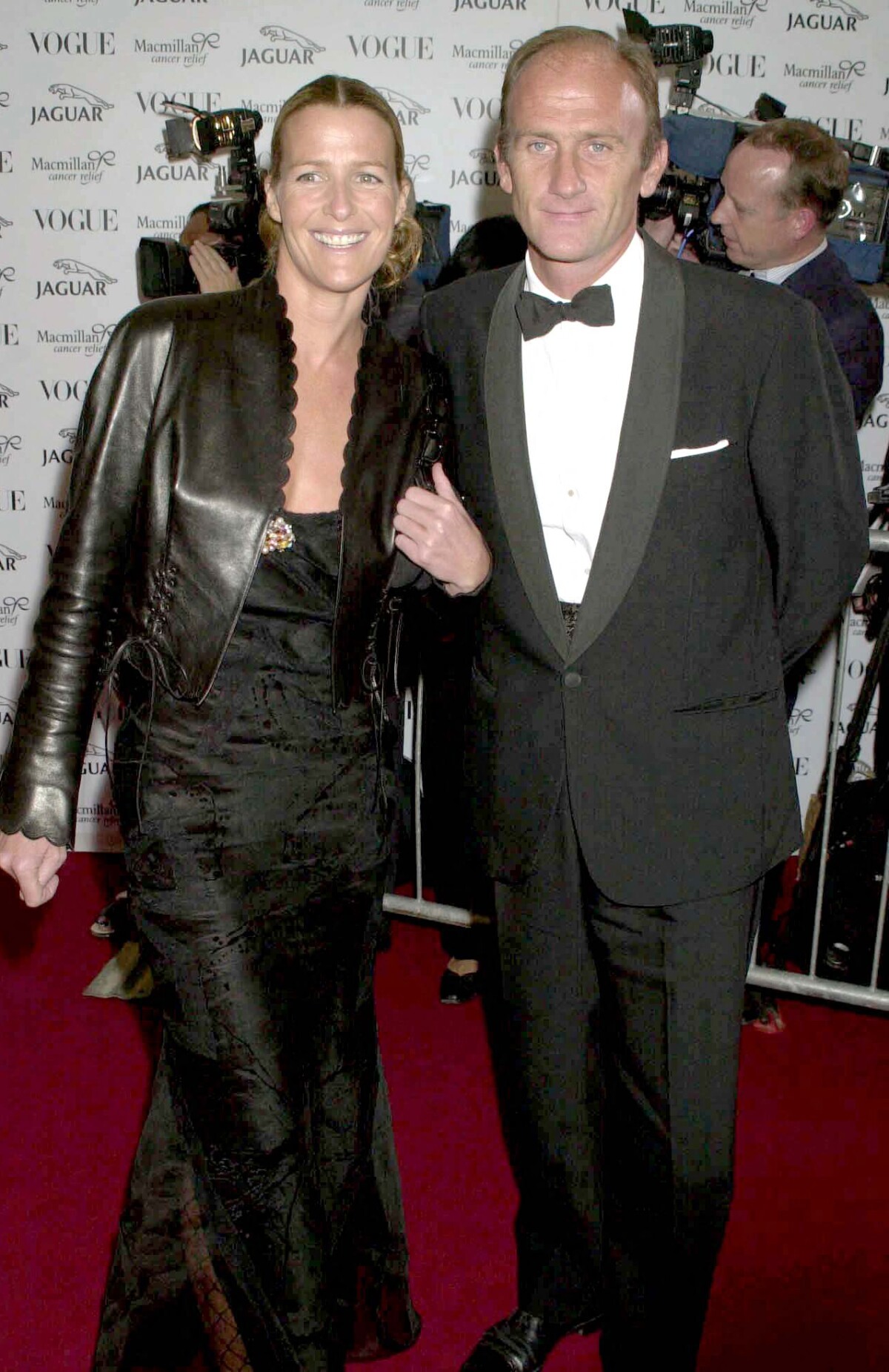Photo : India Hicks et son mari David Flint Wood lors d'un gala en 2001 ...