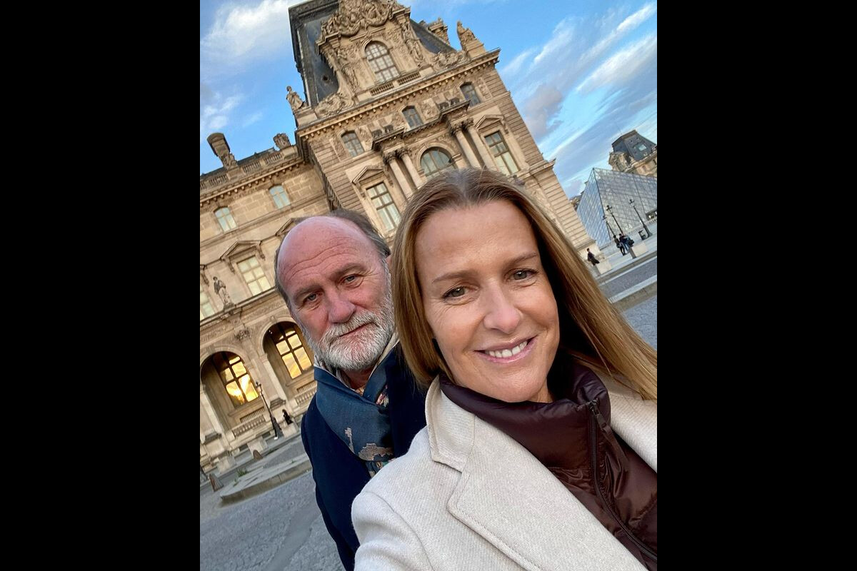 Photo : India Hicks et son mari David Flint Wood sur Instagram ...