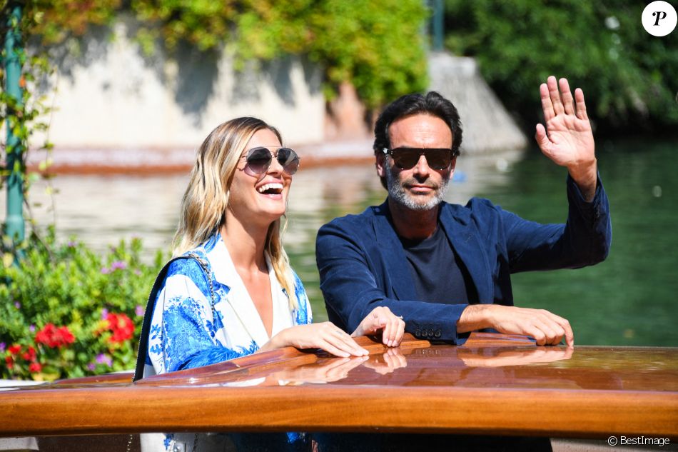 Anthony Delon et sa compagne Sveva Alviti - Arrivées des personnalités ...