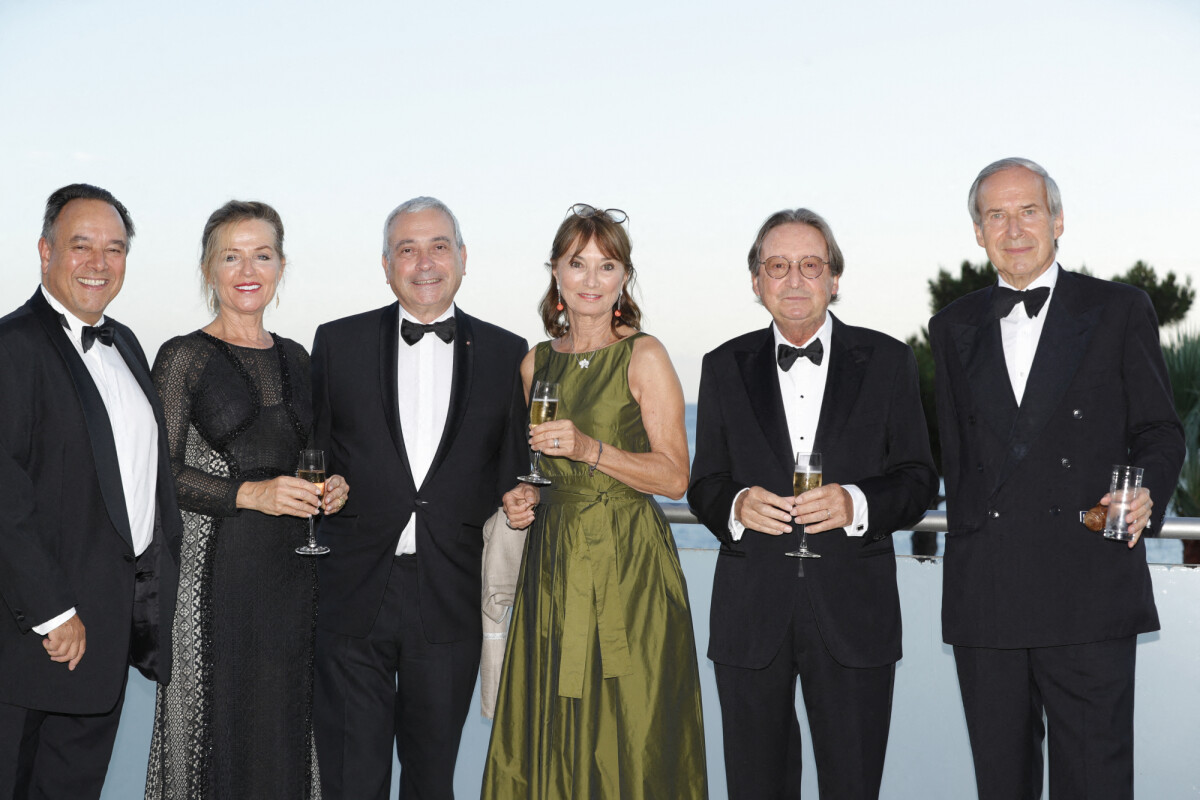 Photo : Exclusif - Frédéric C. Geerts et sa femme, Michel Boeri et sa ...