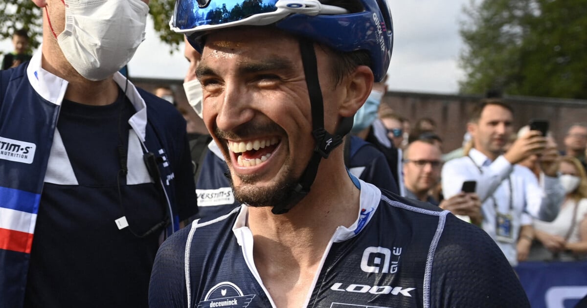 Marion Rousse fière de son chéri Julian Alaphilippe sacré champion du ...