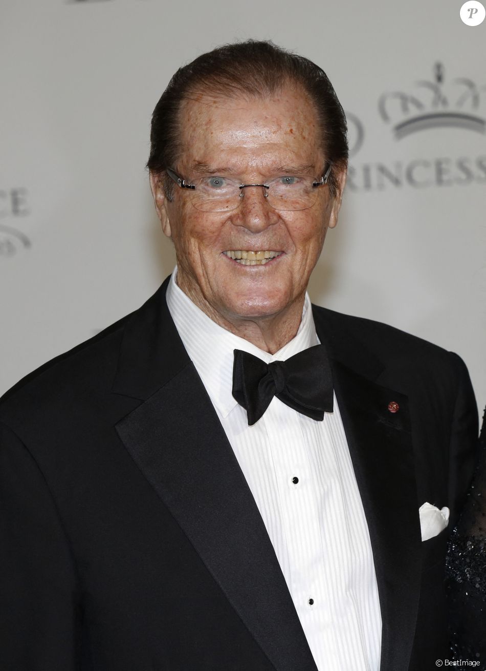 Roger Moore - Dîner de Gala de la Princess Grace Foundation Awards USA ...