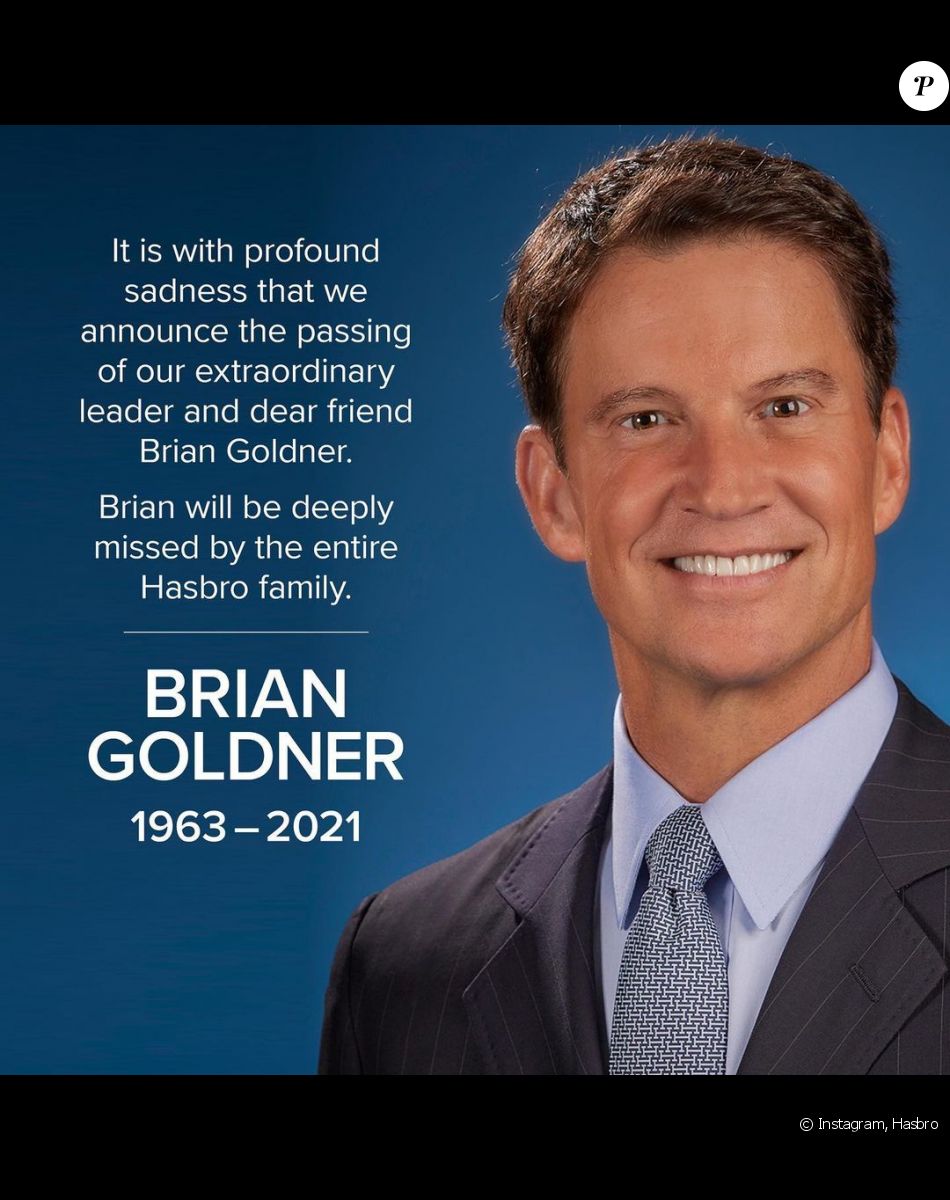 Mort de Brian Goldner : le PDG d'Hasbro emporté par un cancer à 58 ans ...