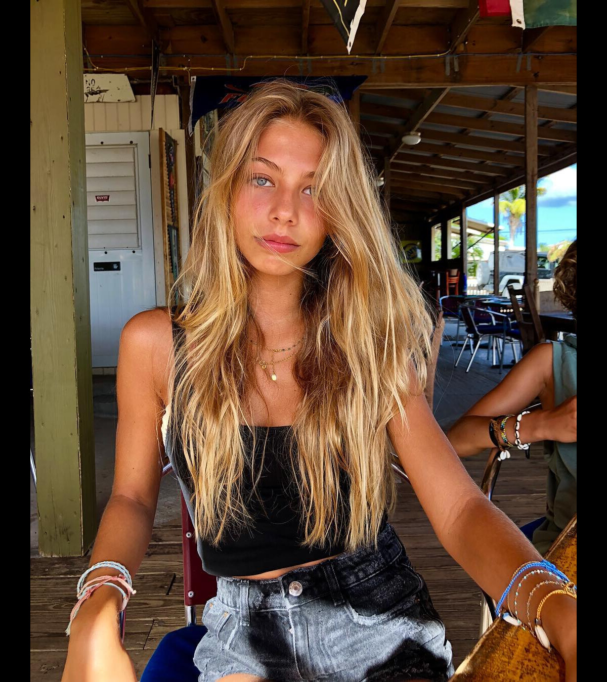 Photo : Stella Belmondo sur Instagram, en 2018. - Purepeople