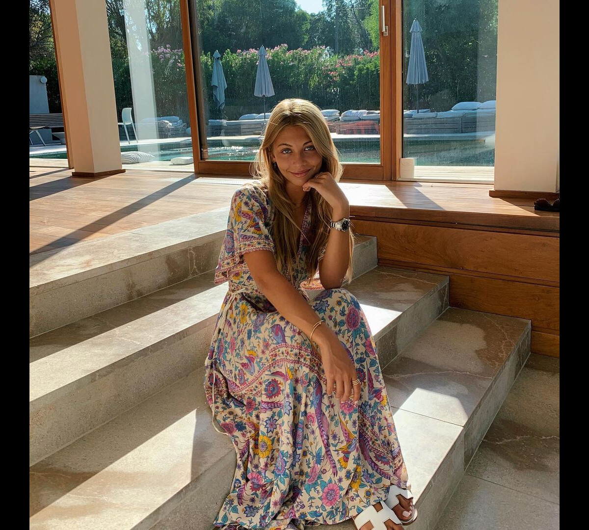 Photo : Stella Belmondo sur Instagram, en août 2020. - Purepeople