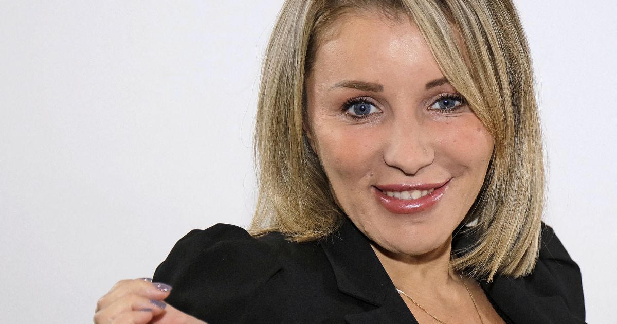 Portrait de Myriam Abel lors de l'enregistrement de l'émission L ...