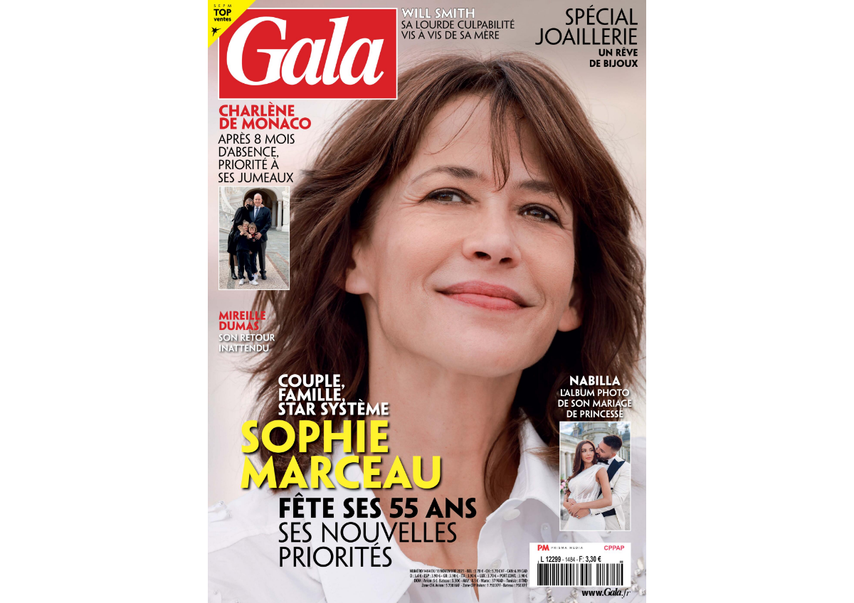 Photo : Magazine "Gala", en kiosques le 18 novembre 2021. - Purepeople