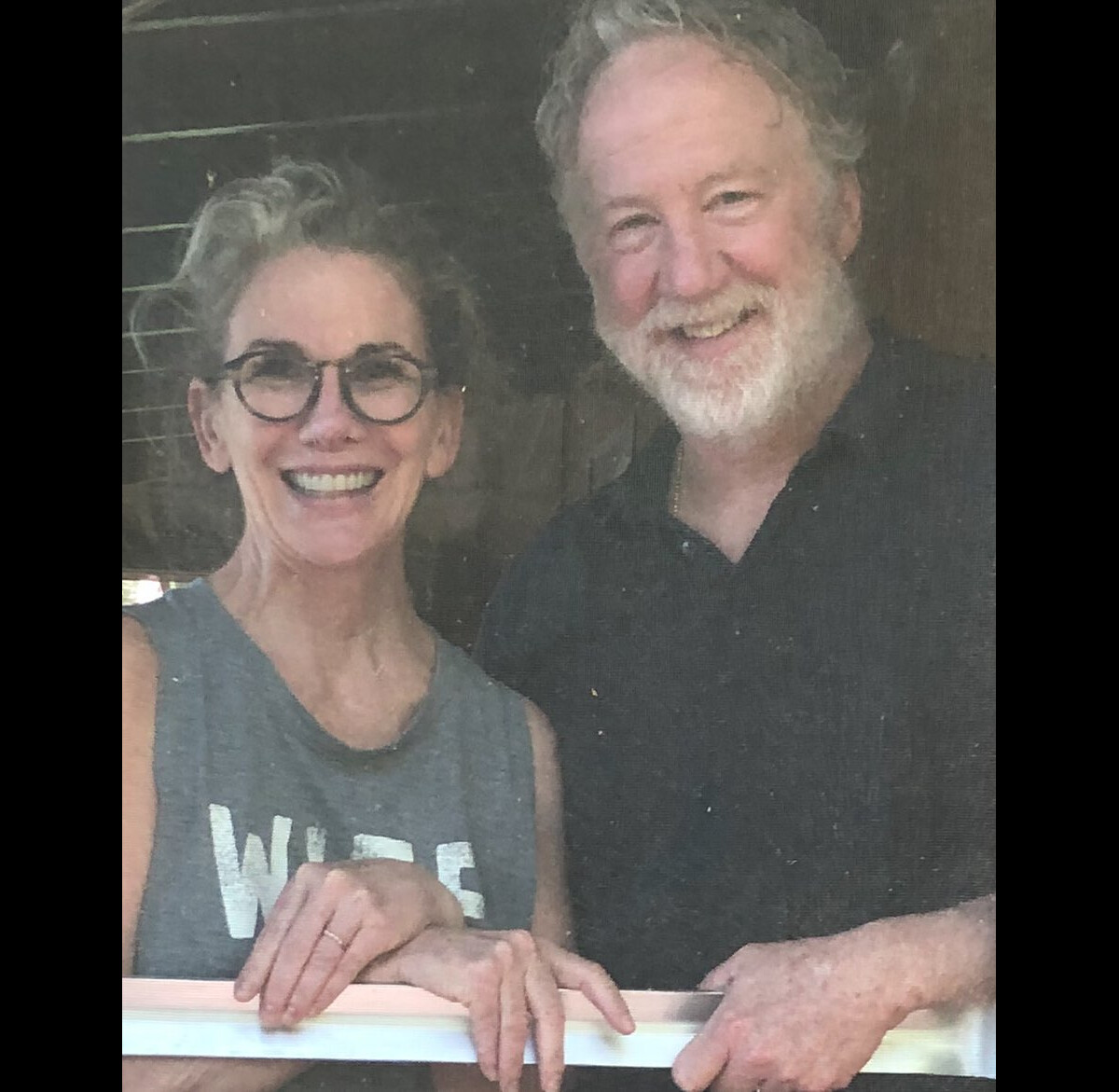 Photo : Melissa Gilbert et son époux Tim Busfield. Instagram. Le 6 ...