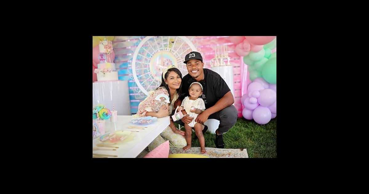 Chanel Iman, son mari Sterling Shepard et leur fille Caliclay. Août ...