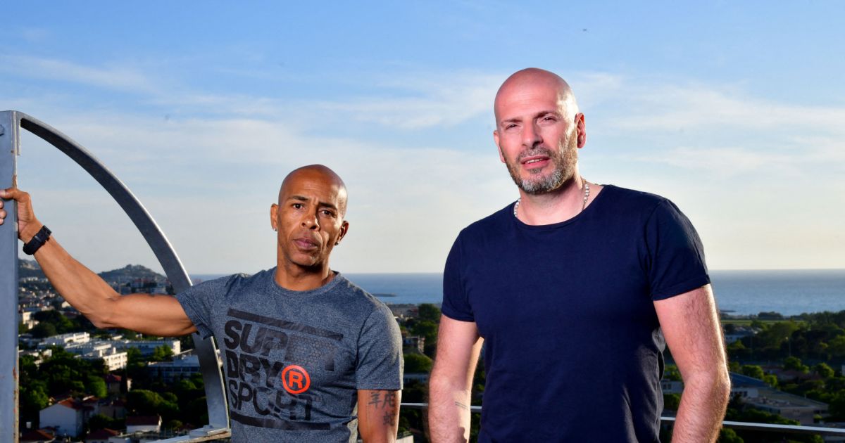 Shurik'n et Akhenaton du groupe I AM - Enregistrement de l'émission de télévision Du son sur les ...