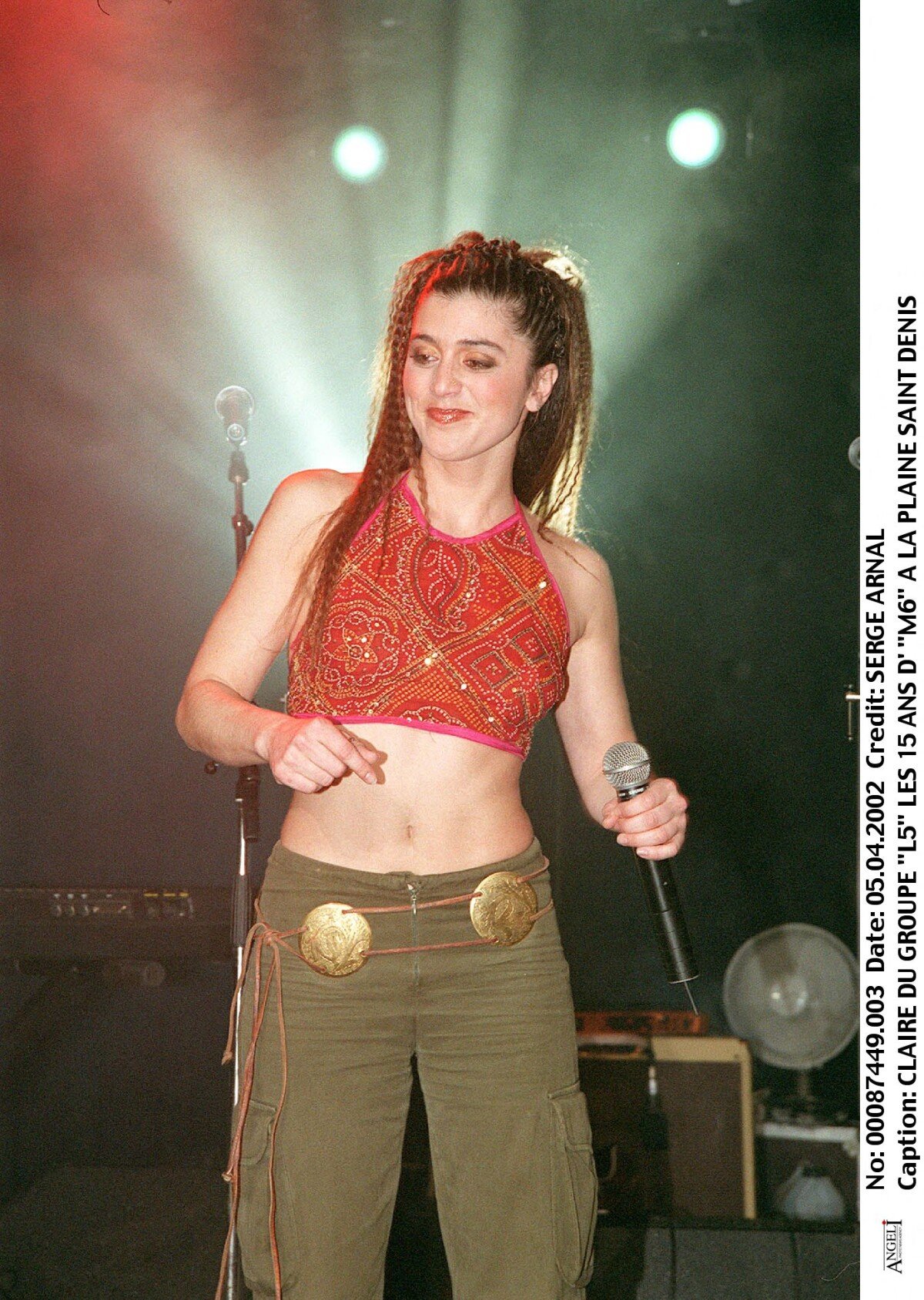 Photo : Claire du groupe L5 - 15 ans de la chaîne M6 à la Plaine Saint-Denis. - Purepeople