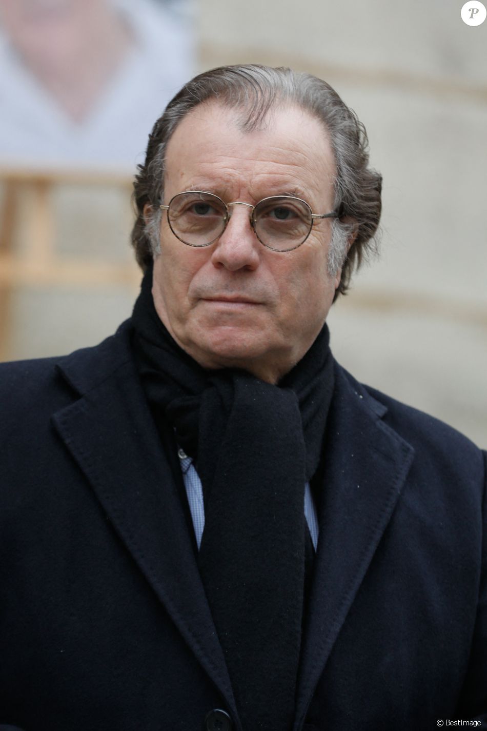 Daniel Russo - Arrivées à la messe hommage à Rémy Julienne en l'église ...