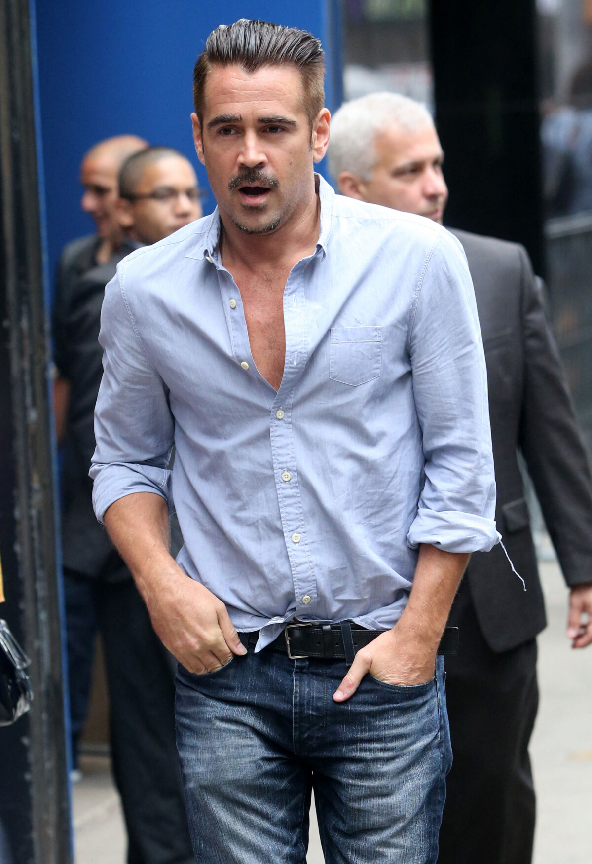 Photo : Colin Farrell participant à l'émission "Good Morning America ...