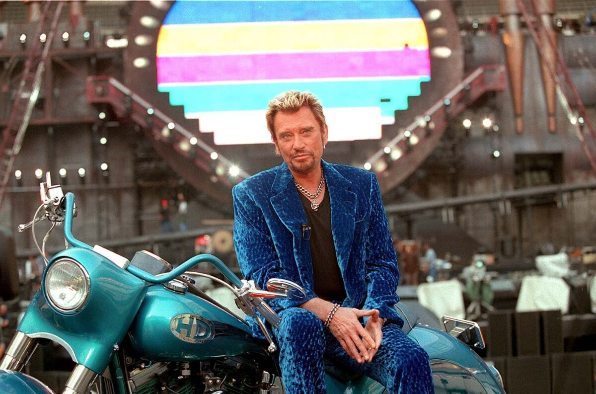 Photo : Johnny Hallyday en répétition au Stade de France, le 4 ...