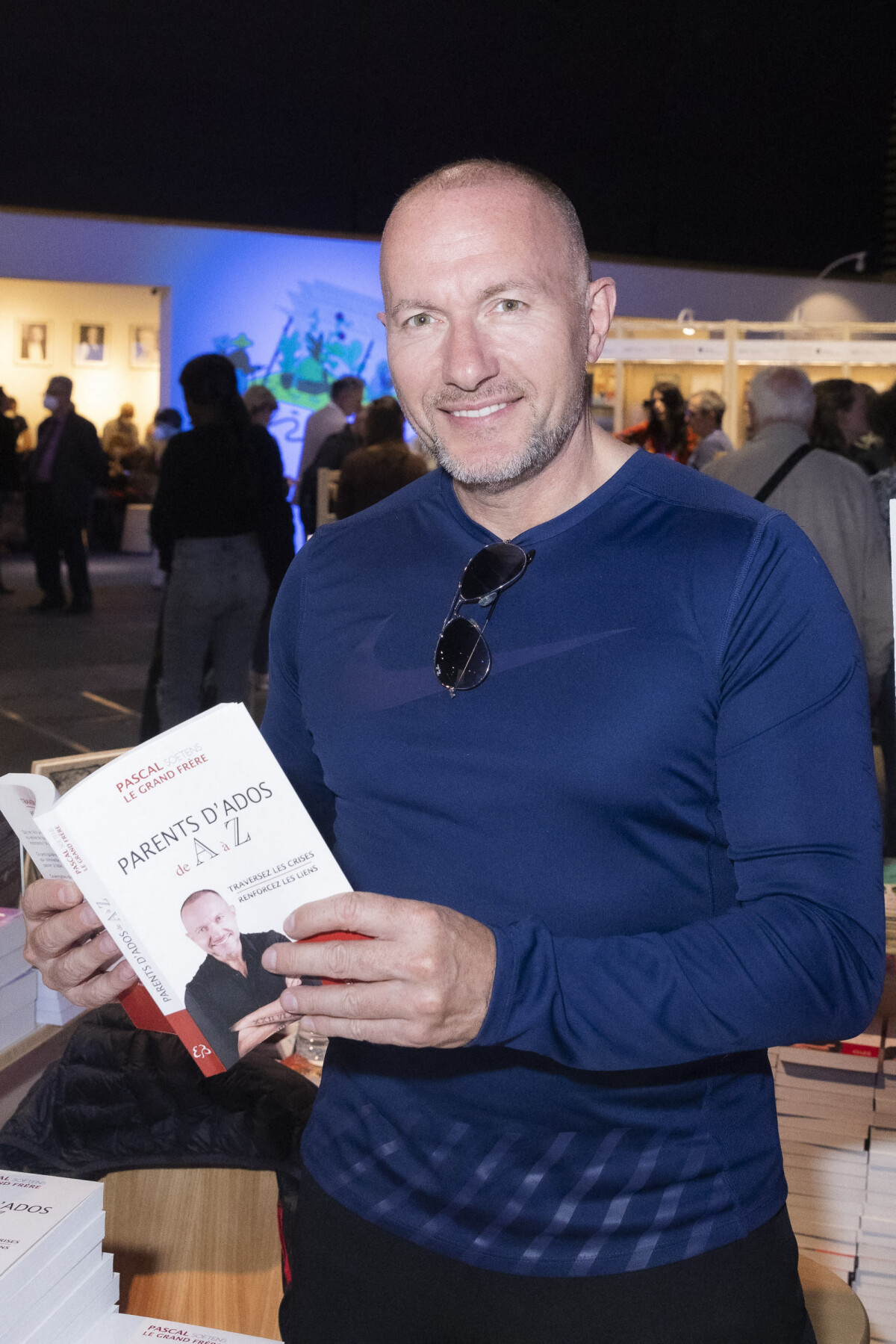 Photo : Pascal Soetens au Festival du Livre de Paris au Grand Palais ...